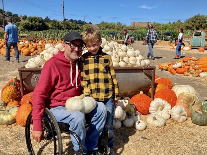 700-pound gourd up for sale at Solvang Farmer Pumpkin Patch ...