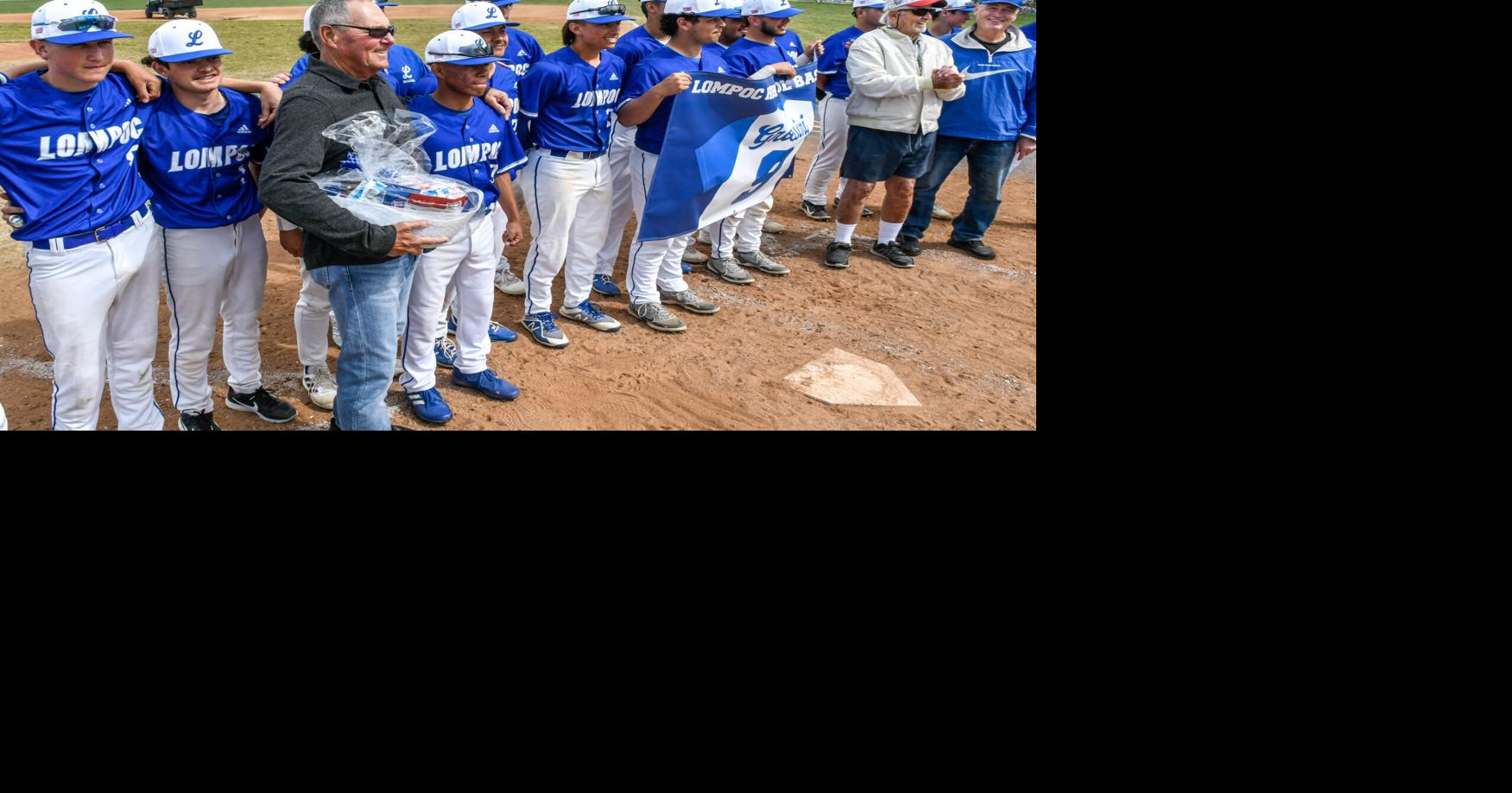 Photos: Lompoc retires Dennis Grossini's No. 9 | | lompocrecord.com