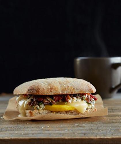 #10 - Vegetable and Fontiago Breakfast Sandwich | | lompocrecord.com