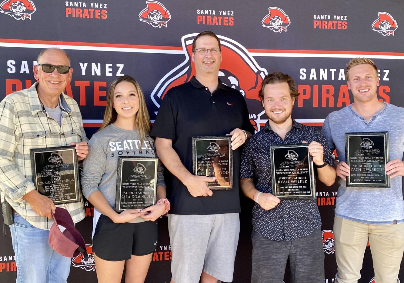 Bidgood, Dominguez, DeMarcus, Fenenga and Welker: Santa Ynez inducts ...