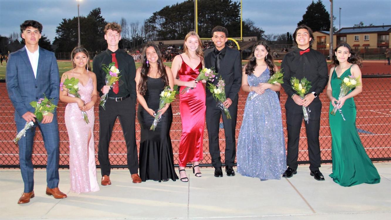 Cabrillo High Crowns Homecoming King Queen During Final Game Of The