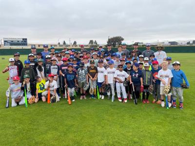 Strong turnout for first session of Hancock summer baseball clinic ...