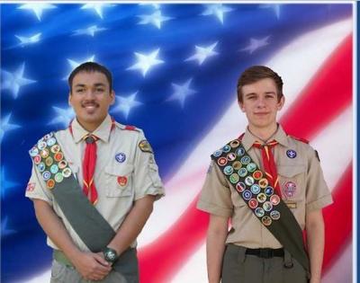 how many scouts make eagle