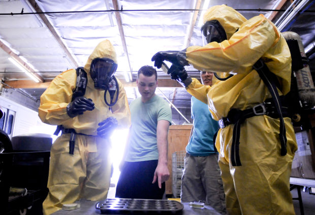 Responders being trained to handle hazardous materials, WMDs in course ...