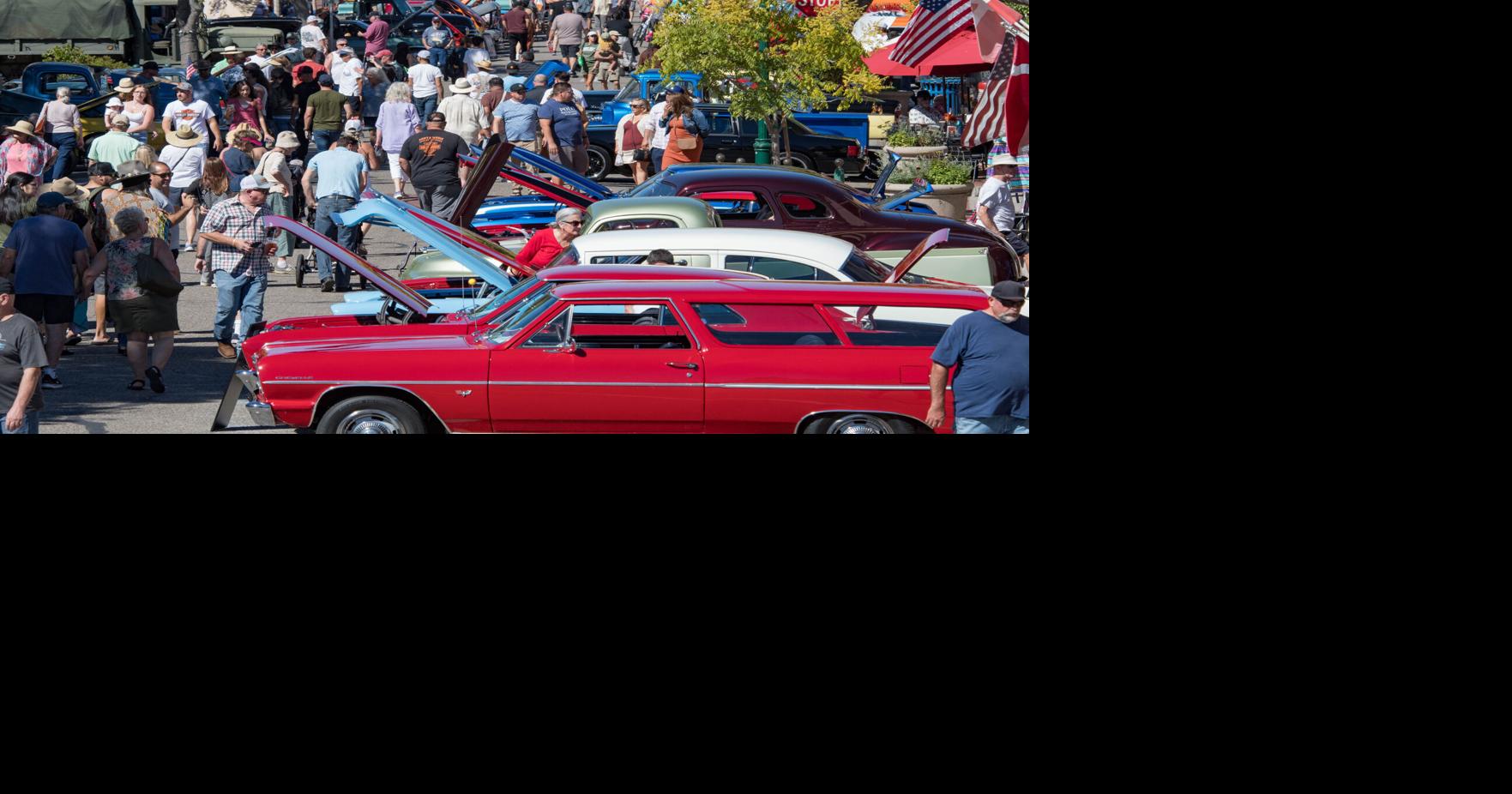 Cars, spectators line Copenhagen Drive during Viking Charities Classic ...
