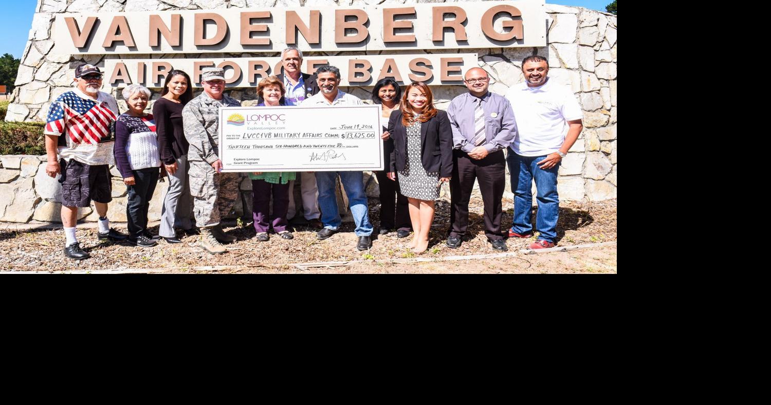 Explore Lompoc donates $13K to Chamber military affairs committee ...