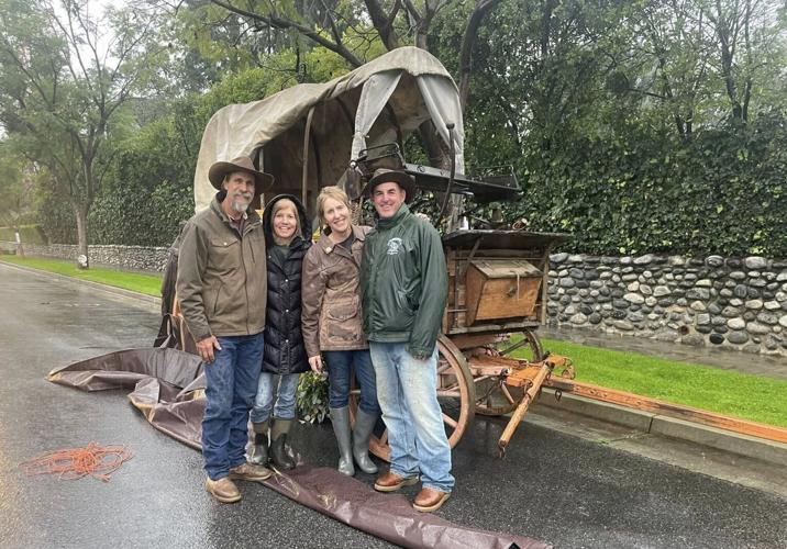 Attitude wins the day for Santa Ynez resident during rainy Rose Parade ...