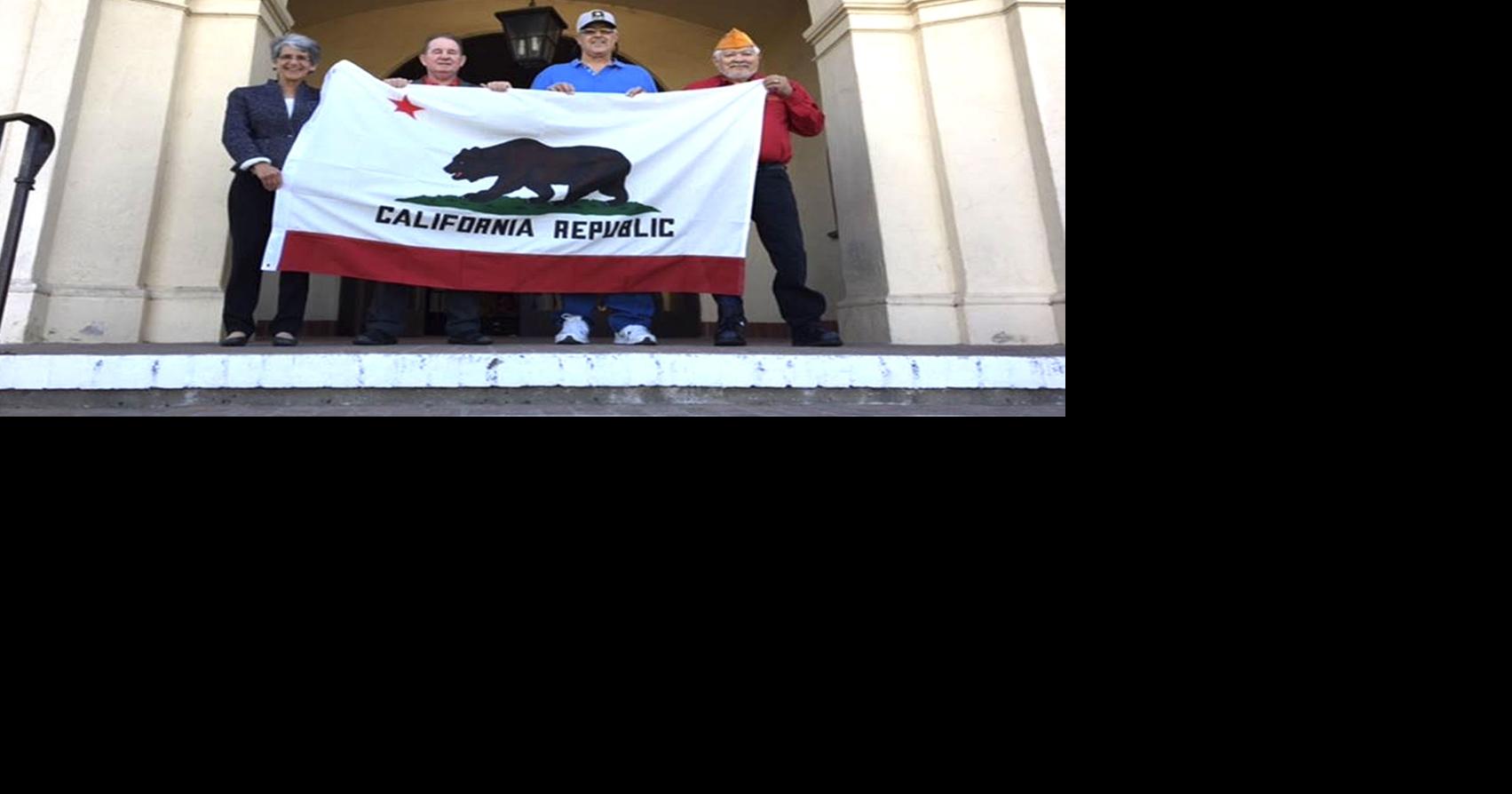Lompoc Vets Building receives new state flag, formerly flown over ...