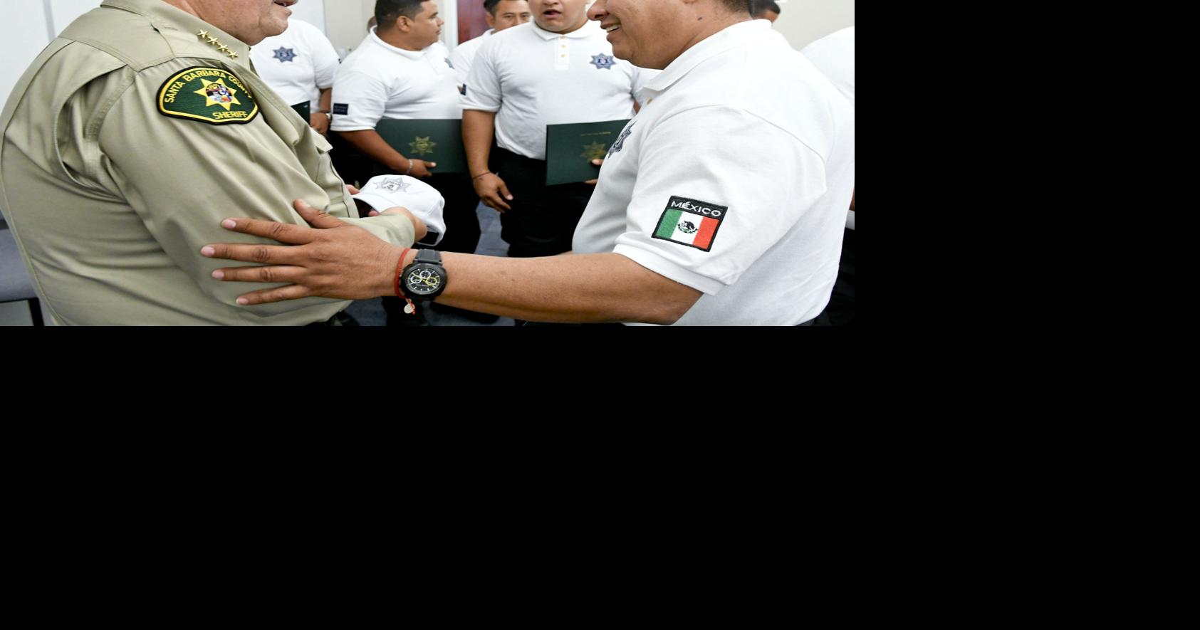 Officers from Mexico honored after completing dignitary protection ...