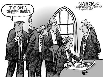 Editorial Cartoon: Constitution? | Editorial | lompocrecord.com