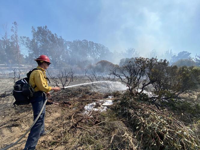UPDATE: 35-acre vegetation fire on Vandenberg Space Force Base 50% ...