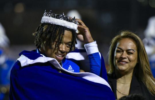 Lompoc crowns homecoming queen and king, Tatiana Rojo and Sheldon ...