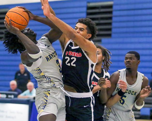 Hancock men’s basketball falls to SDCC in final game of Home Motors ...