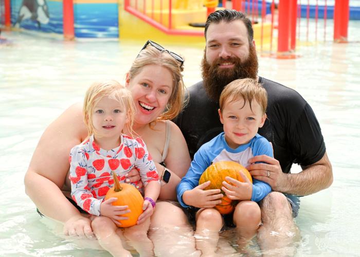 Families enjoy a splash at Lompoc Aquatic Center while dunkin' for ...