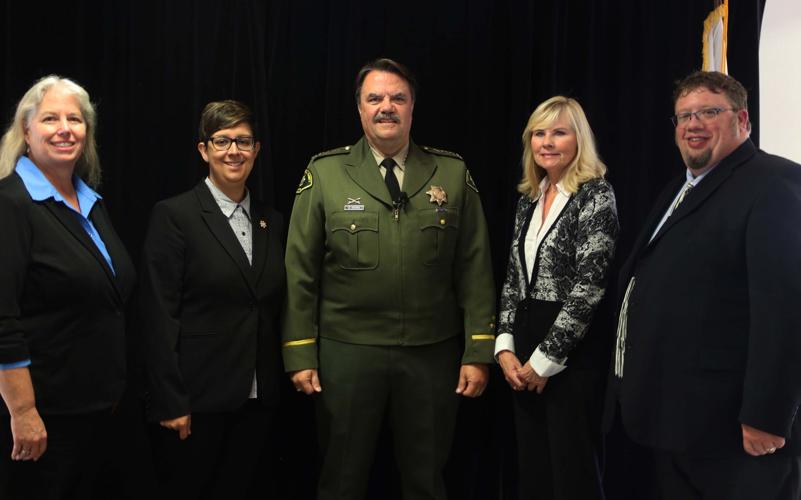 New undersheriff sworn in during Sheriff's Office promotional ceremony ...