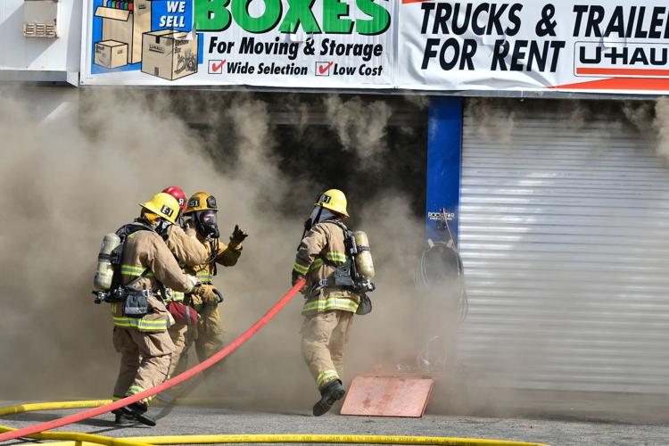 Crews knock down auto body shop fire near Lompoc | | lompocrecord.com