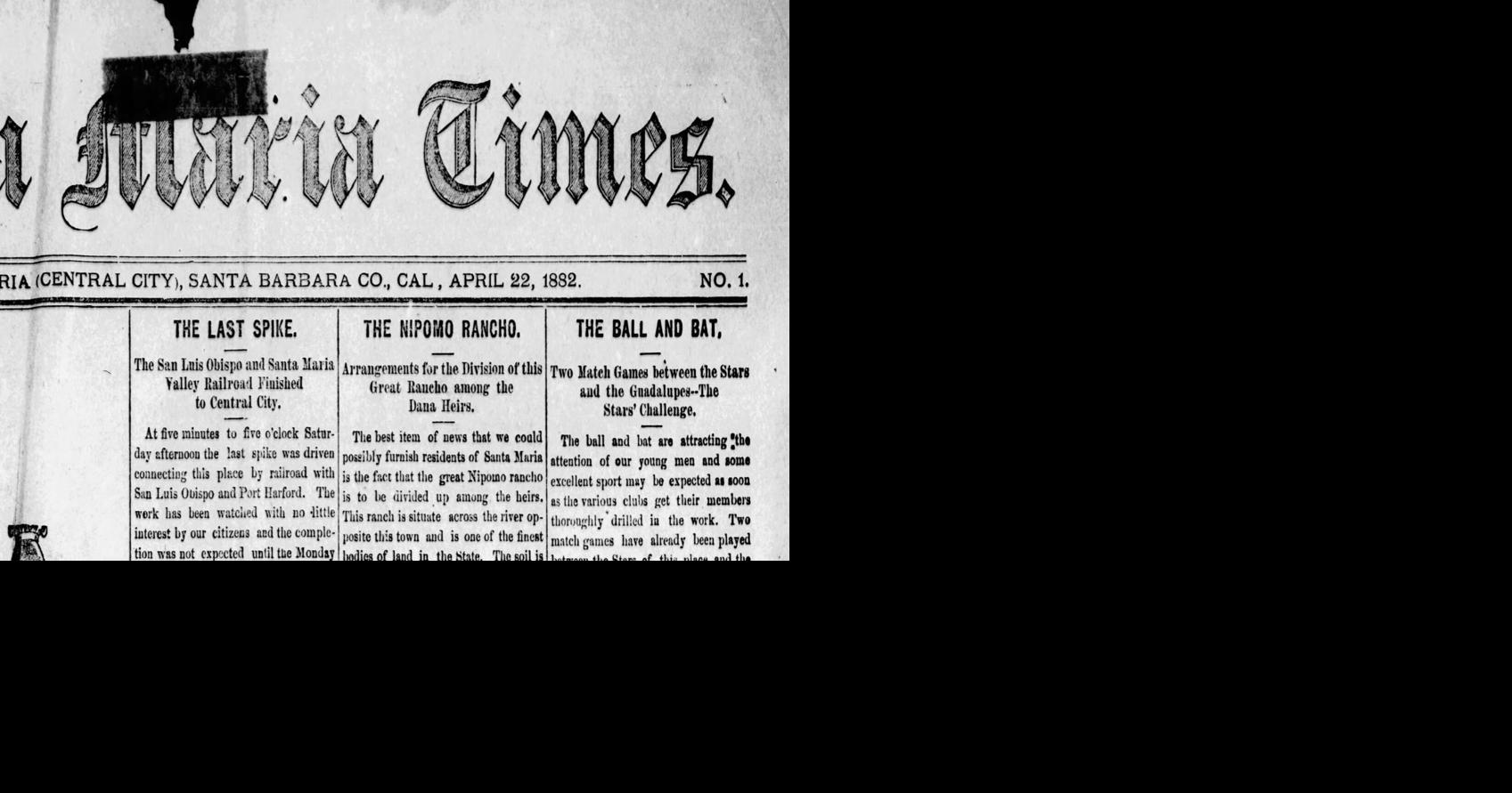 Gallery: Click through the history of the Santa Maria Times nameplate ...