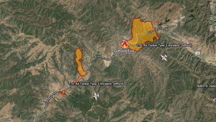 UPDATE: Gifford fire balloons to more than 65,000 acres, 3 injured, Hwy ...