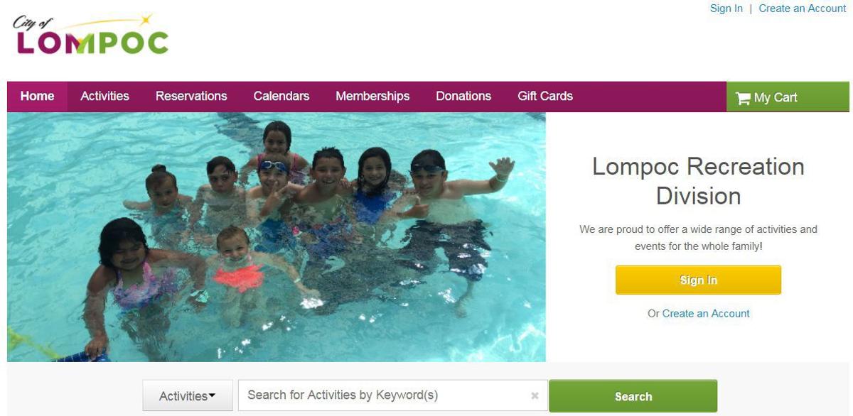 Lompoc launches new ACTIVE system for recreation registration and ...