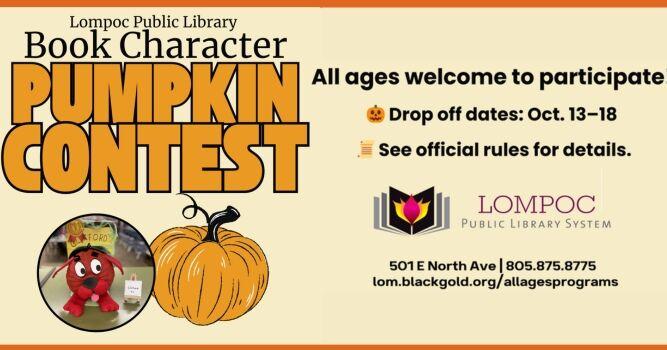 Lompoc Library hosting book character pumpkin contest | Lifestyles ...