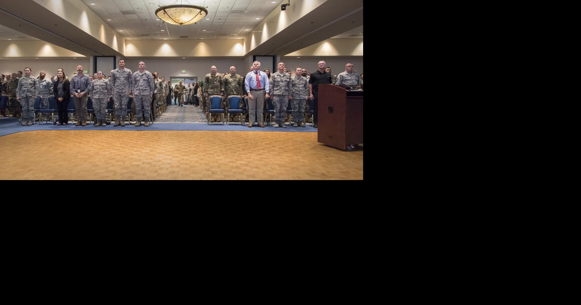 Col. Hough and CMSgt. Mosely host their final all-call | Vandenberg ...