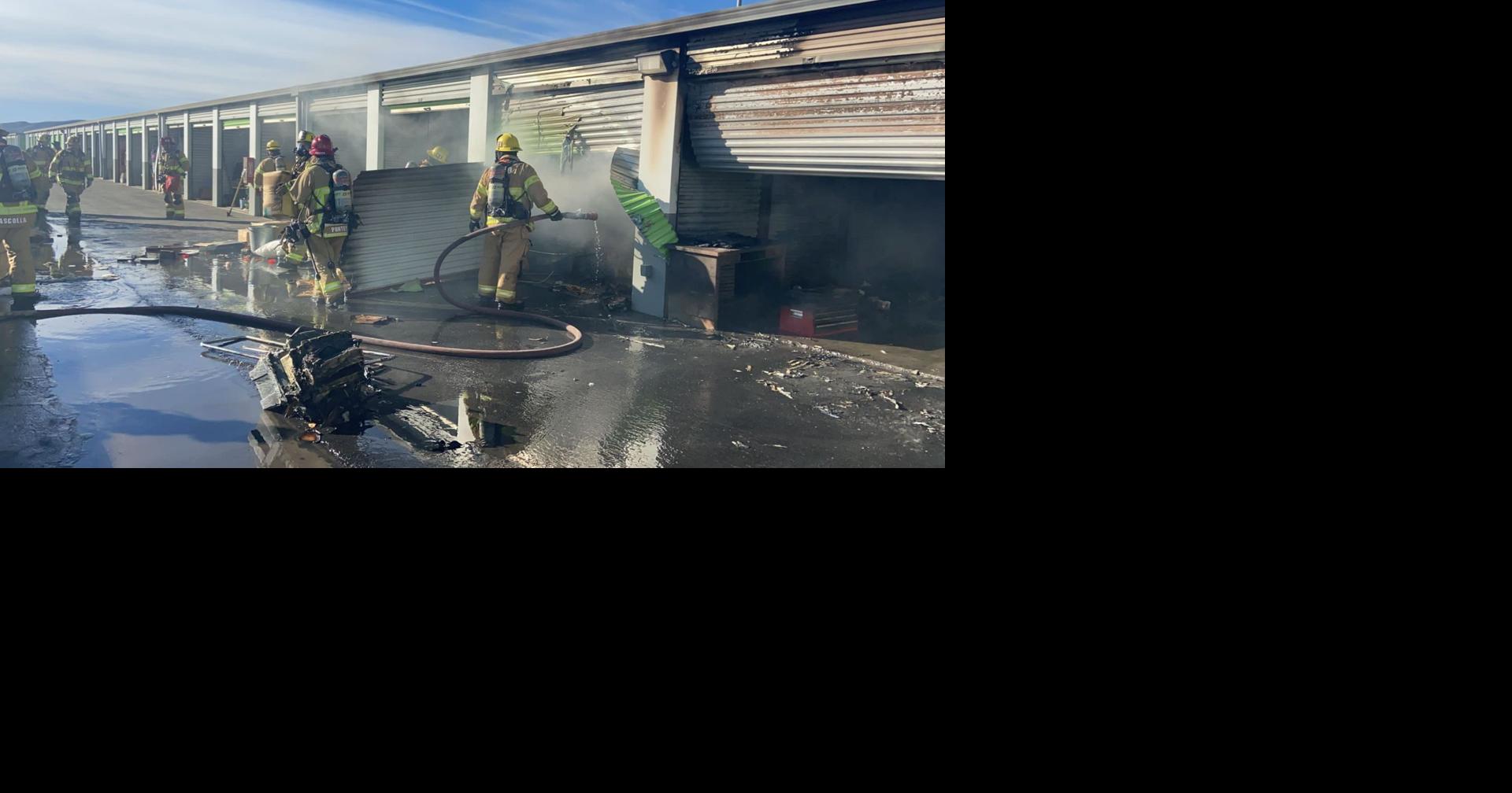 Crews extinguish storage facility fire on Skyway Drive in Santa Maria ...