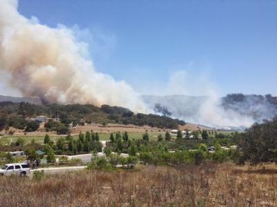 UPDATE: Spread of fire near Orcutt stopped, containment expected at 5 p ...
