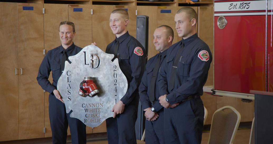 Lompoc City Fire Department swears in four new firefighters | Local ...
