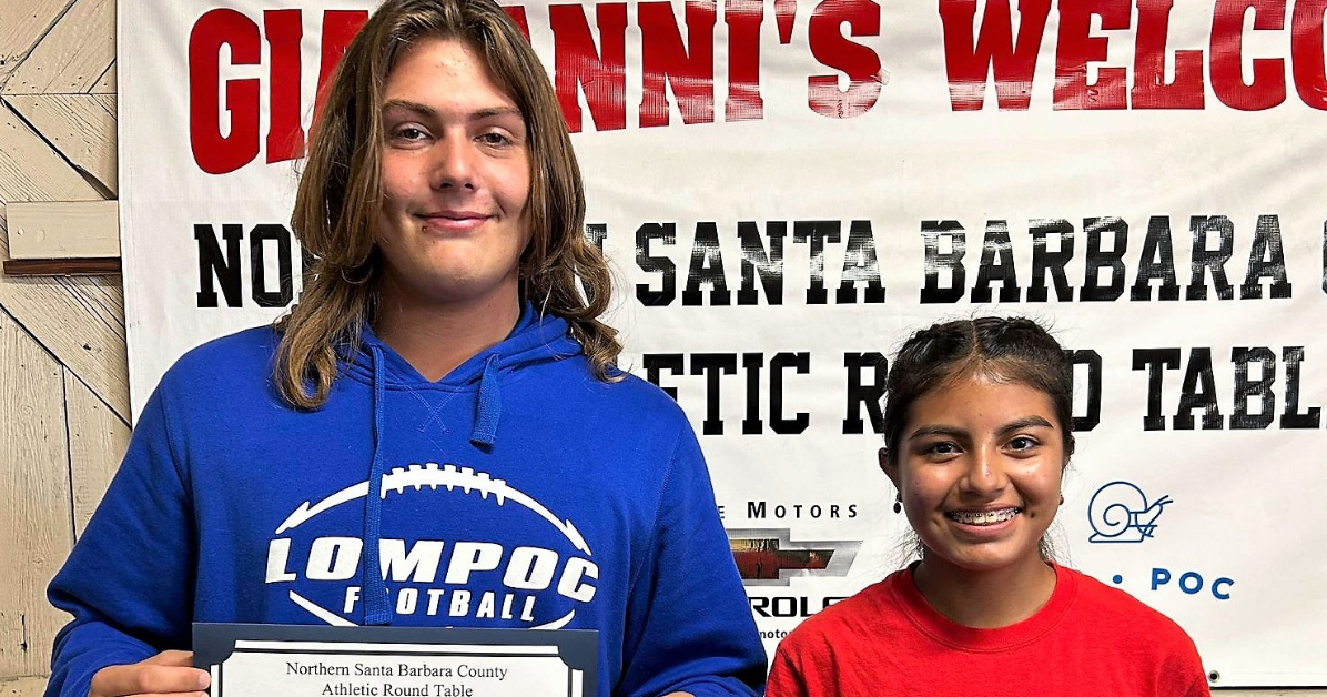 Round Table honors Lompoc's Cavin Ross and Cabrillo's Sophie Ramirez ...