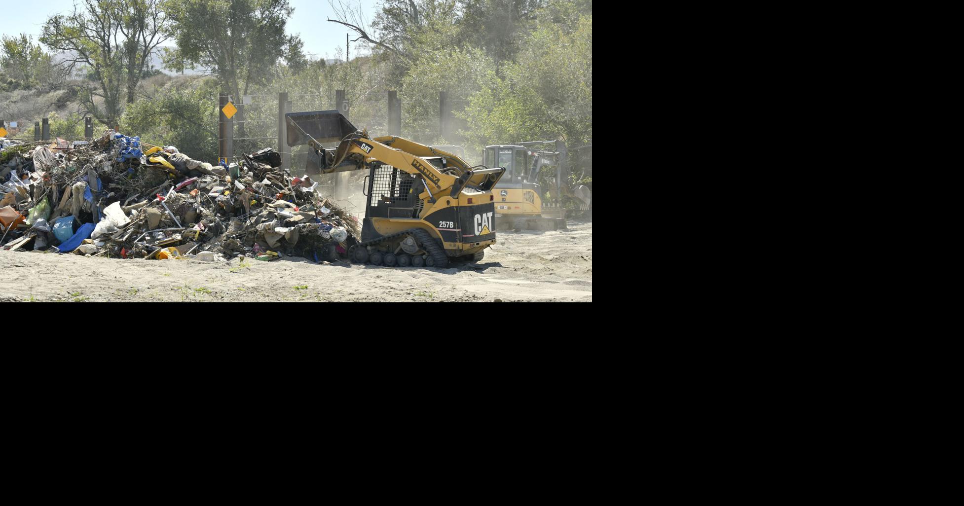 As riverbed cleanup picks up steam in Lompoc, police continue to arrest ...