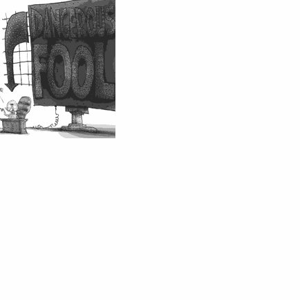 Editorial Cartoon: Dangerous Fool | Editorial | lompocrecord.com