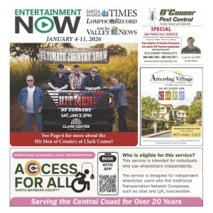 Page A1 | Entertainment NOW | lompocrecord.com