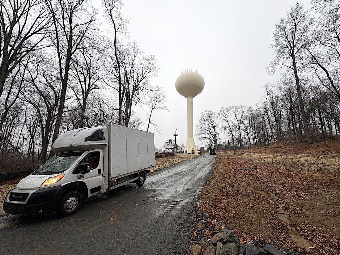 Round Hill Water Tank Construction Complete, Filling Begins | News ...