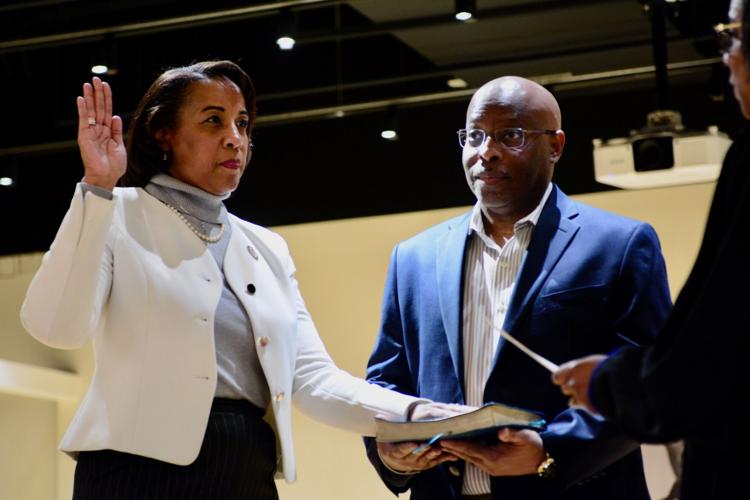Randall, Glass, Saines Take Oath of Office at Historic Douglass School ...