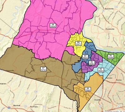 Loudoun Supervisors Take New Redistricting Map to Public Hearingï¿¼ ...
