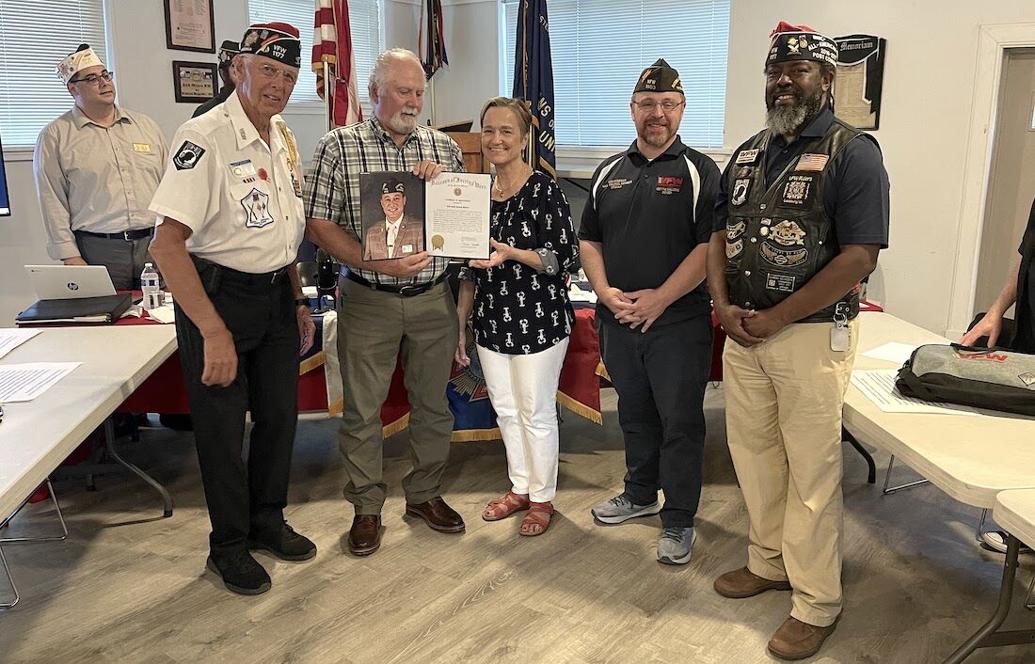 VFW Awards National Certification of Appreciation | Giving Back ...