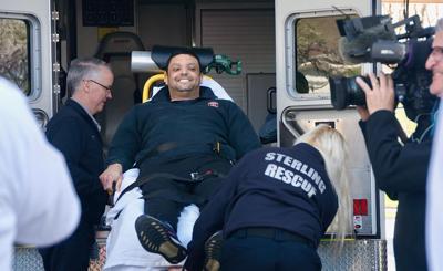 'God Got Me Out of That’ Firefighter Diamond Comes Home | News ...