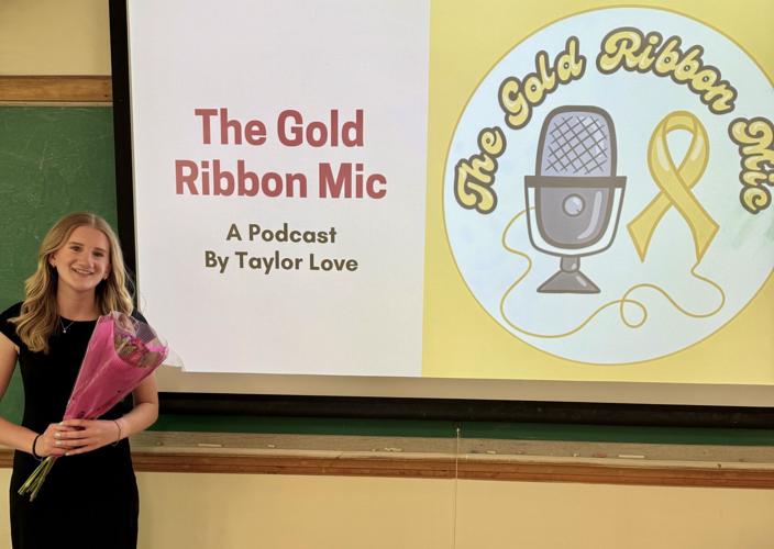 Taylor Love Turns Cancer into Conversation on the Gold Ribbon Mic ...