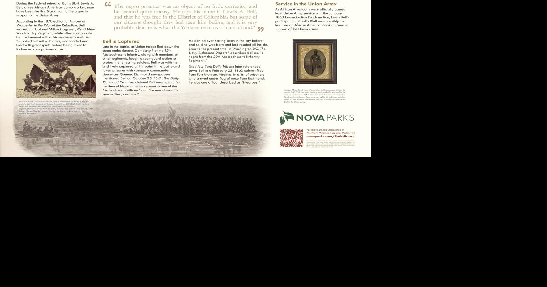 First Black Union Army Combatant to be Commemorated at Balls Bluff ...