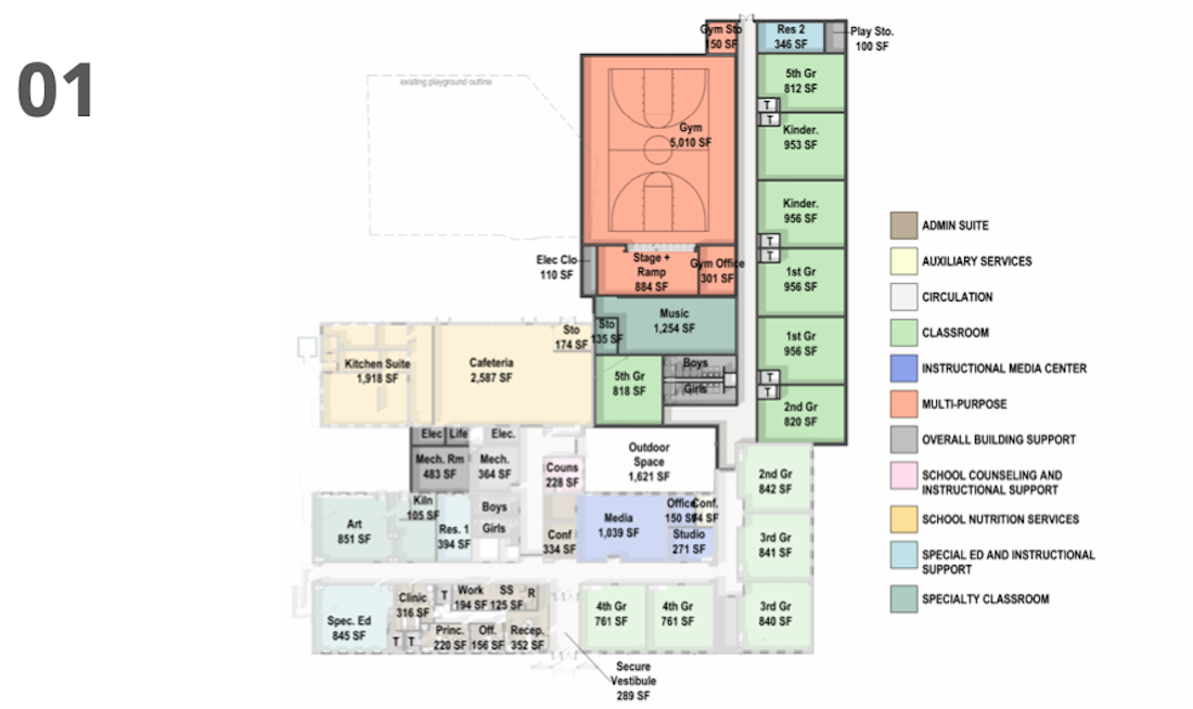 2 Options Offered for Waterford Elementary Expansion | Education ...