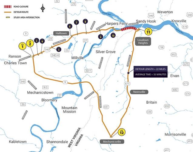 Rt. 340 Detour Starts Sept. 12 | Loudoun | loudounnow.com