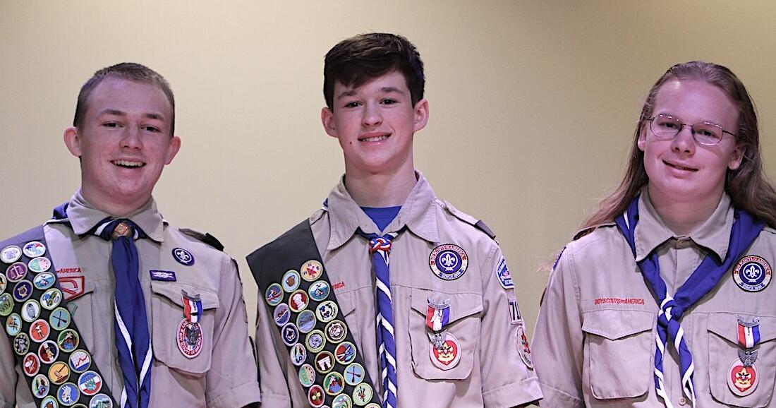 Purcellville Troop 711 Honors Three New Eagle Scouts | Towns ...