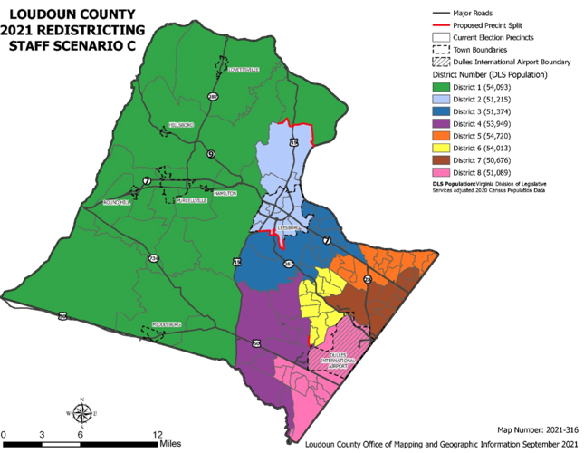 Loudoun Supervisors Lay Down Redistricting Starting Points | Archives ...