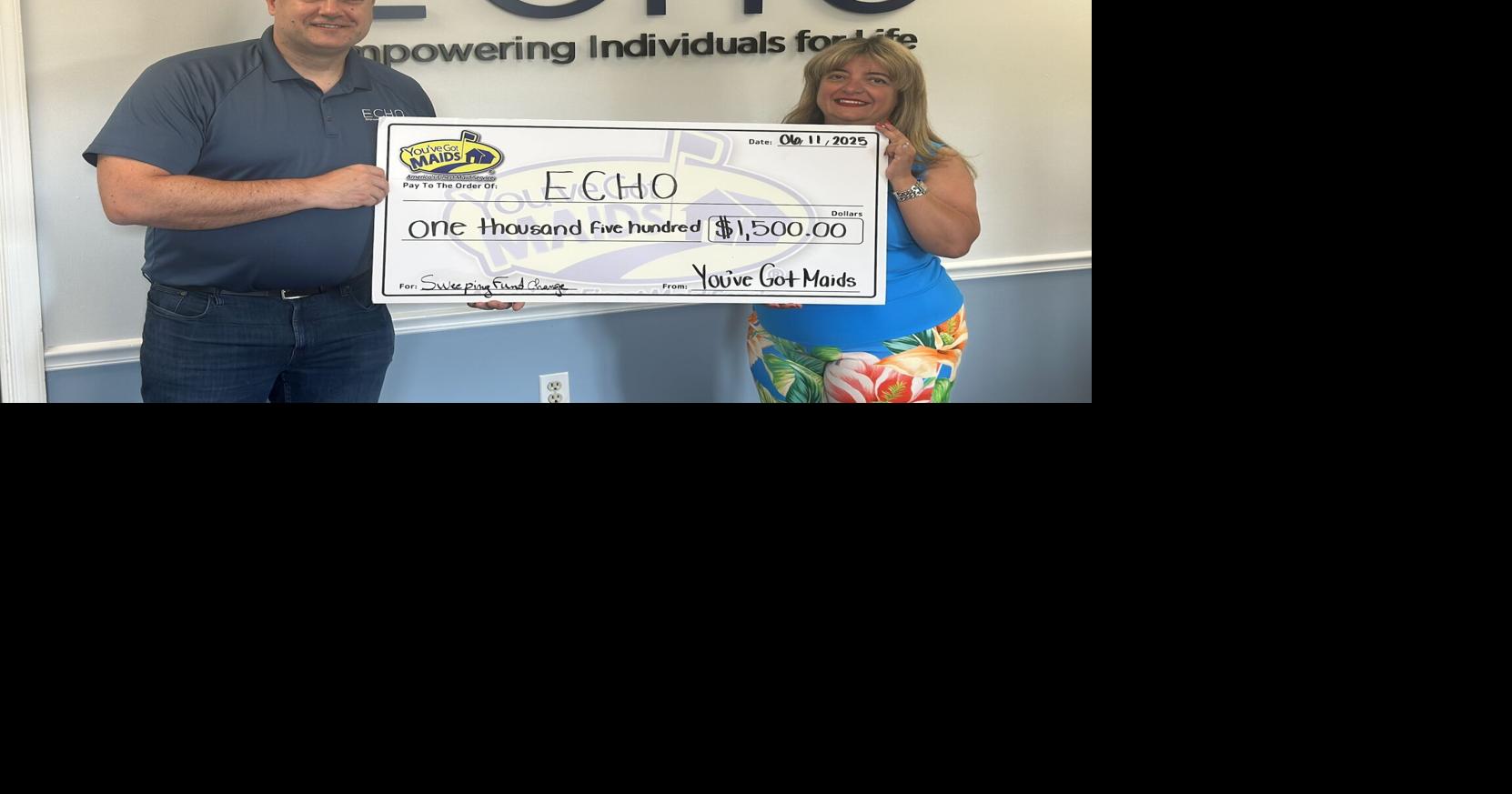 ECHO Awarded $1,500 Donation from the Sweeping Change Fund | Giving ...