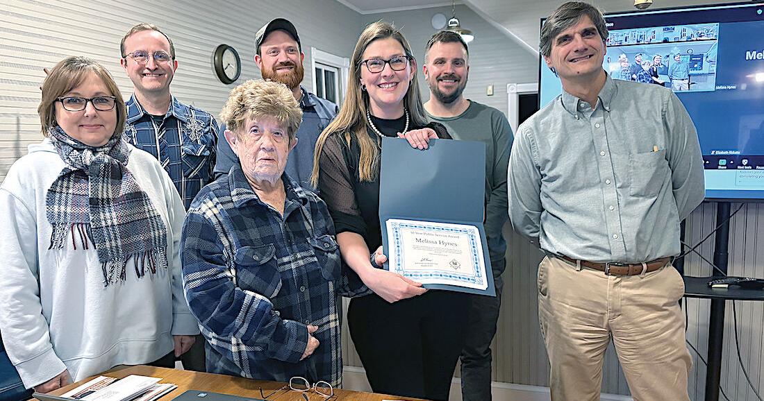 Hynes Recognized for 10 Years of Service | Towns | loudounnow.com