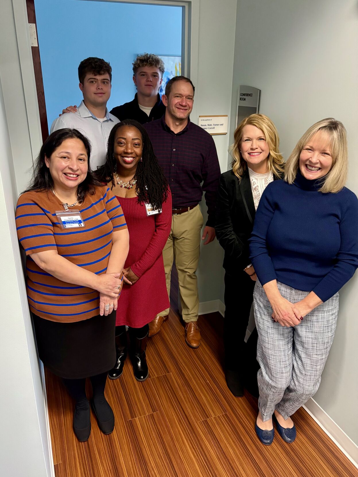 Inova Dedicates Plaque to Carroll for Hospital Contributions | Giving ...