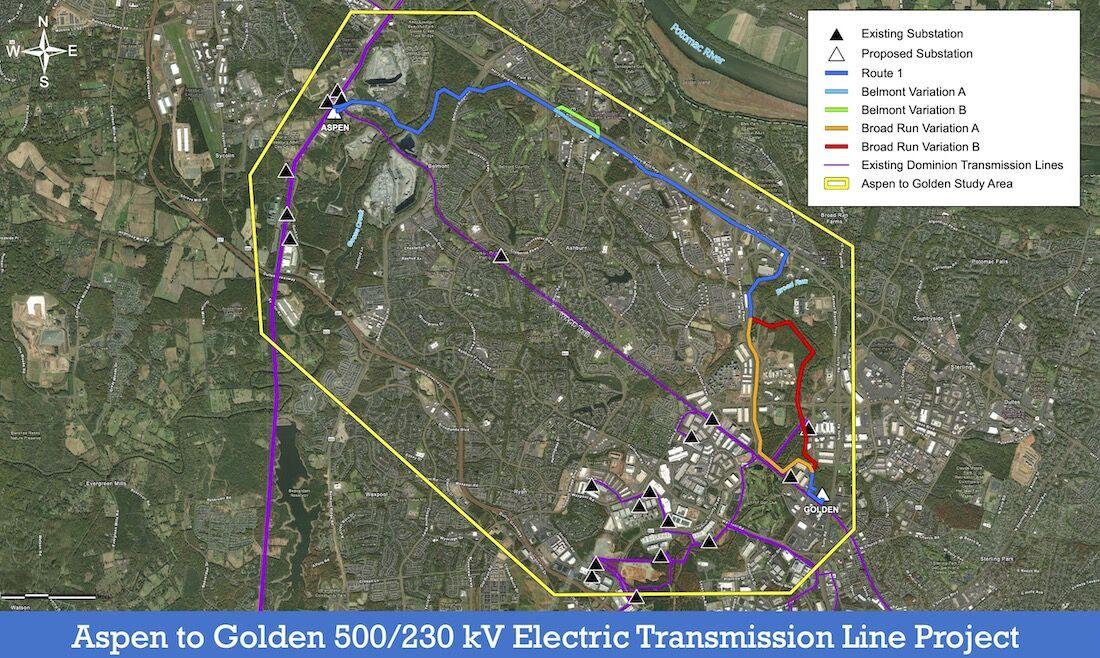 Dominion Eyes Southside of Rt. 7 for Power Line Route | Loudoun ...