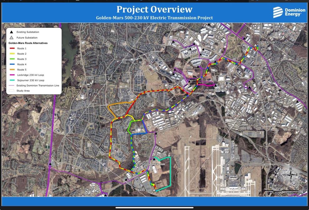 Dominion Proposes New Route for Golden to Mars Power Line | News ...