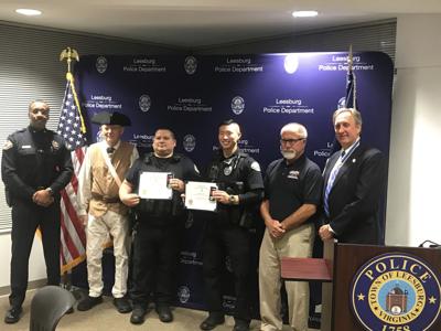 Sons of American Revolution Honor 2 Leesburg Cops | Leesburg ...