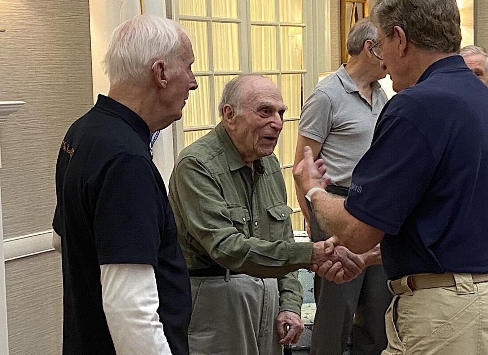 Falcons Landing Resident Honored as West Point’s Oldest Graduate | News ...